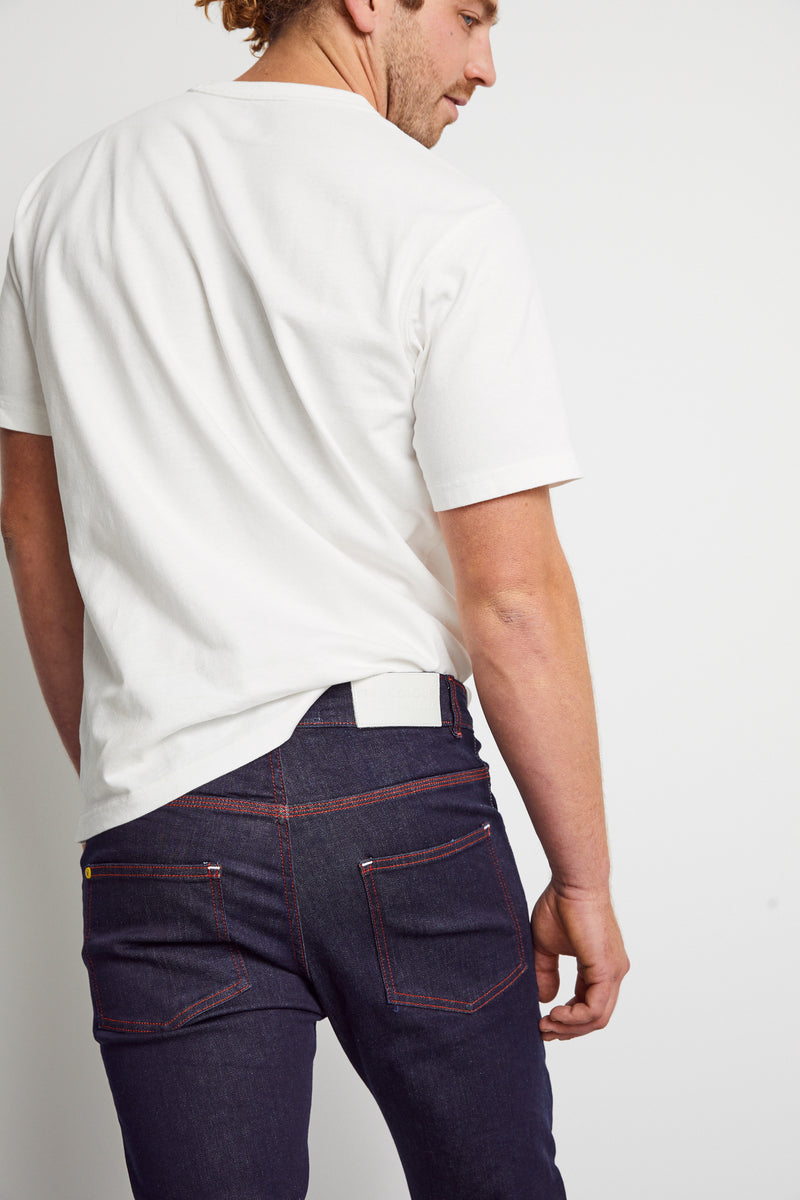 Organic Cotton Red Stitch Jean – TRI COLOUR FEDERATION